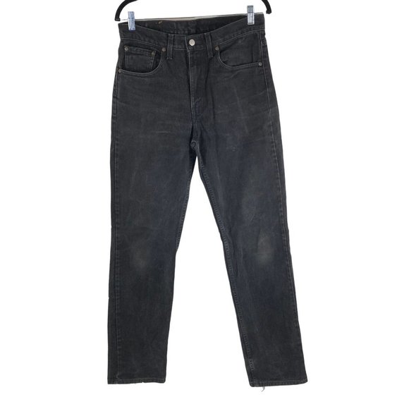Levi's | Jeans | Levis Mens Jeans 56 Slim Fit Straight Leg Black 10 ...
